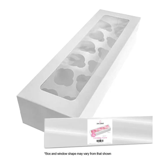 Cake Craft Long Cupcake Box 12-Hole 4in High (Wrapped) – Cake & Kitchen