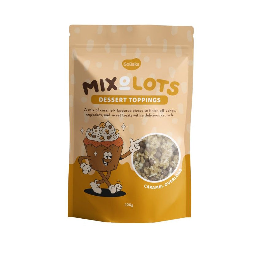 GoBake Mix O Lots Dessert Toppings - Caramel Overload – Cake & Kitchen