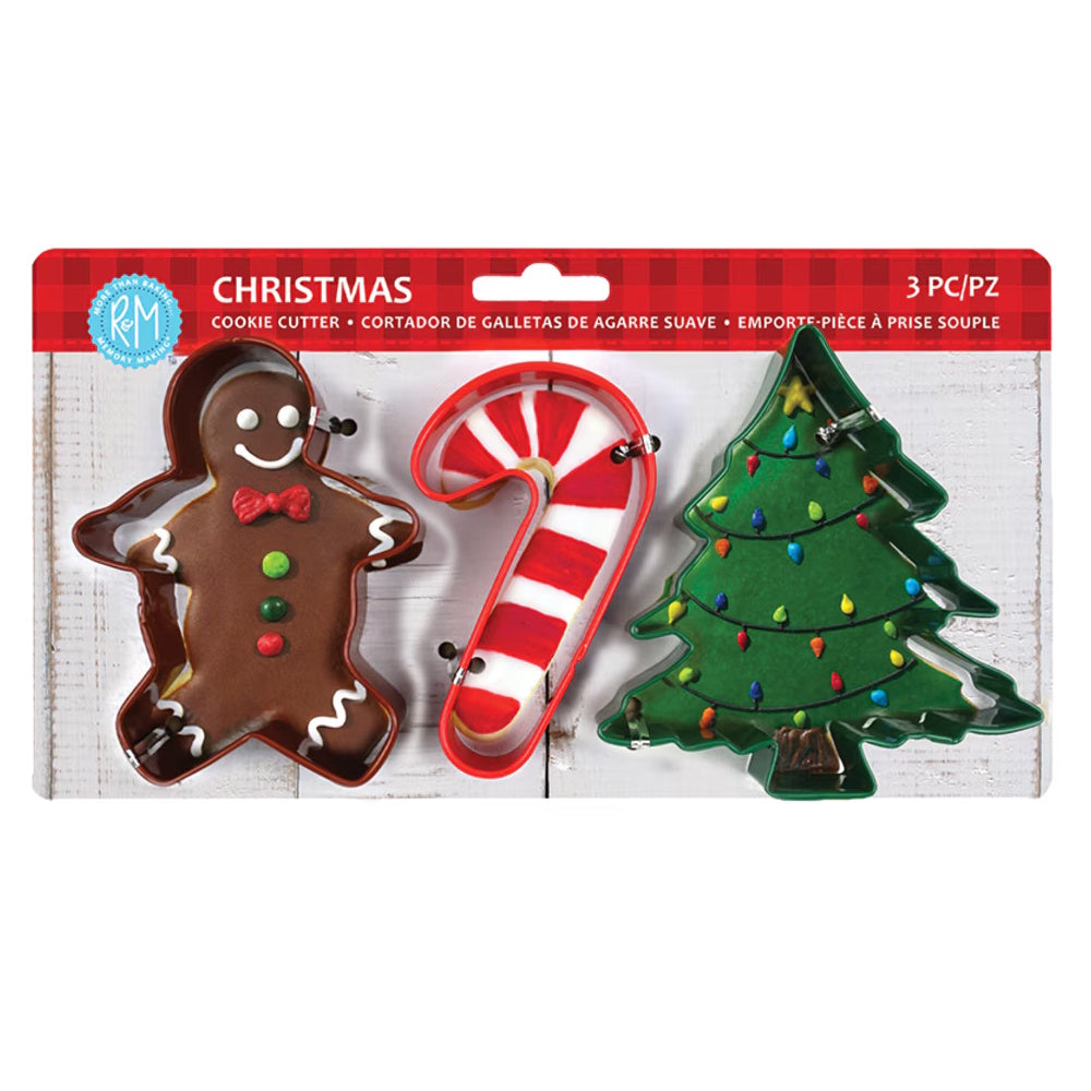 Christmas 3pce Cookie Cutter Set – Cake & Kitchen