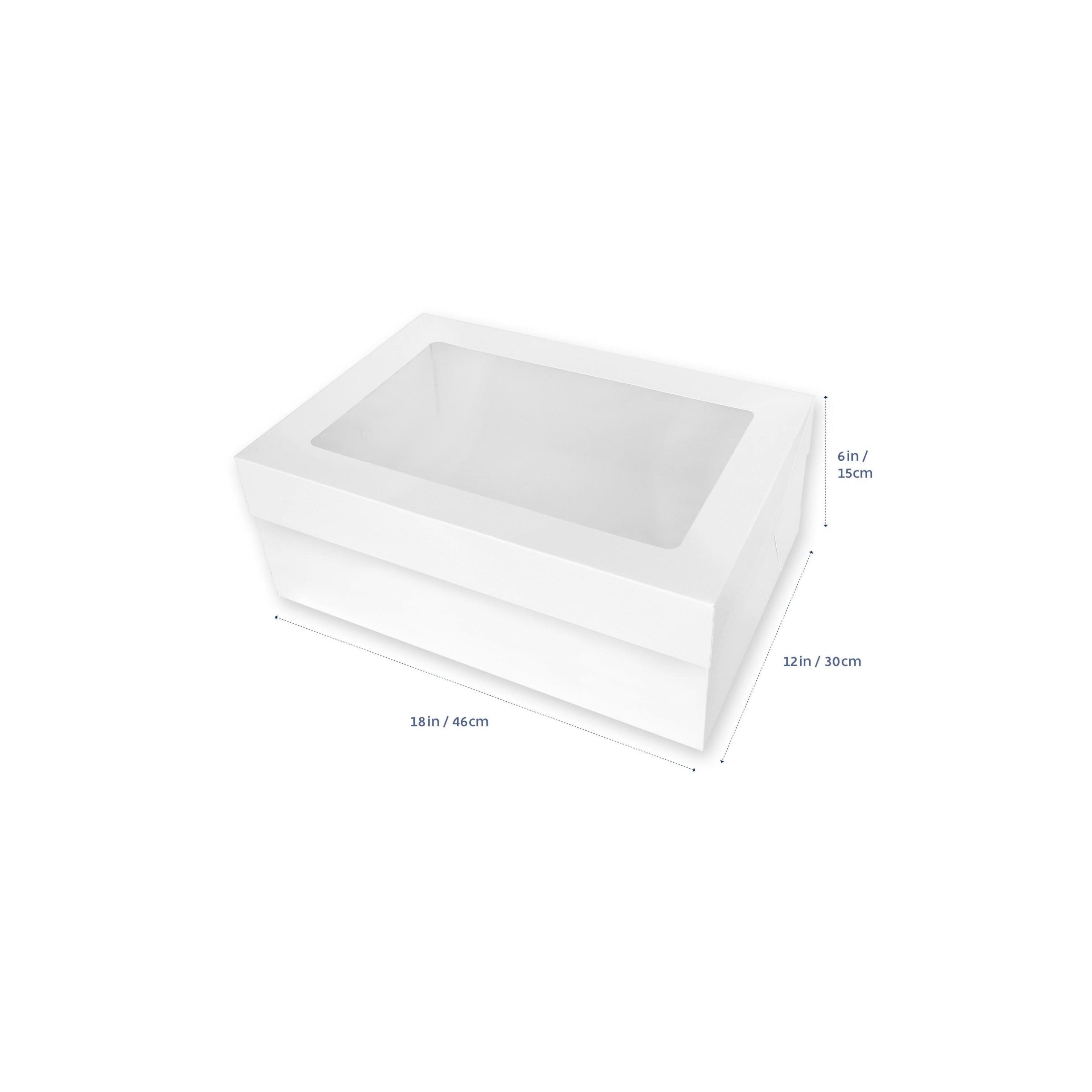 Rectangle Cake Box - 18x12in – Cake & Kitchen