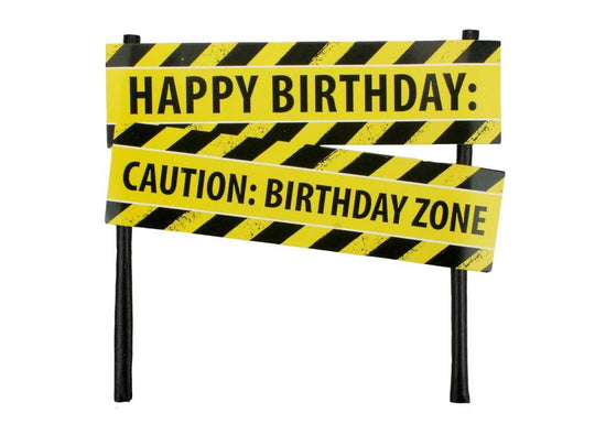 Construction Sign Cake Topper – Cake & Kitchen