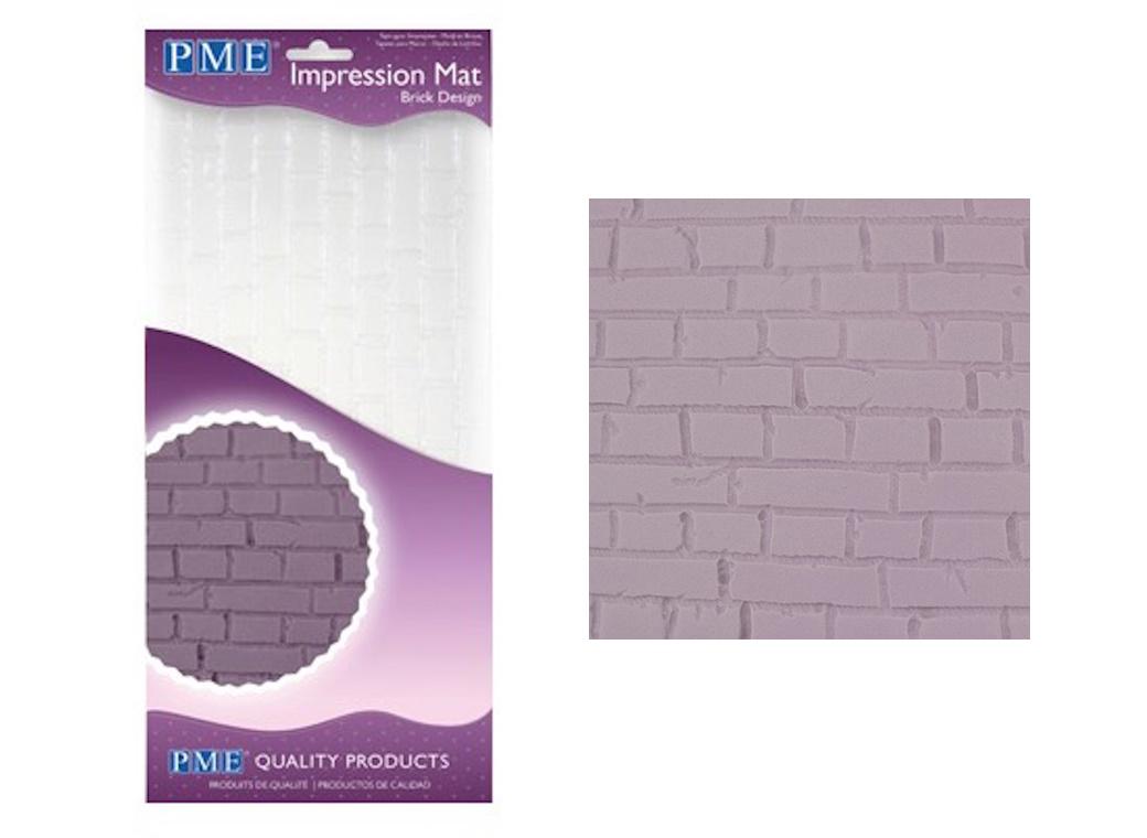 PME Brick Impression Mat – Cake & Kitchen