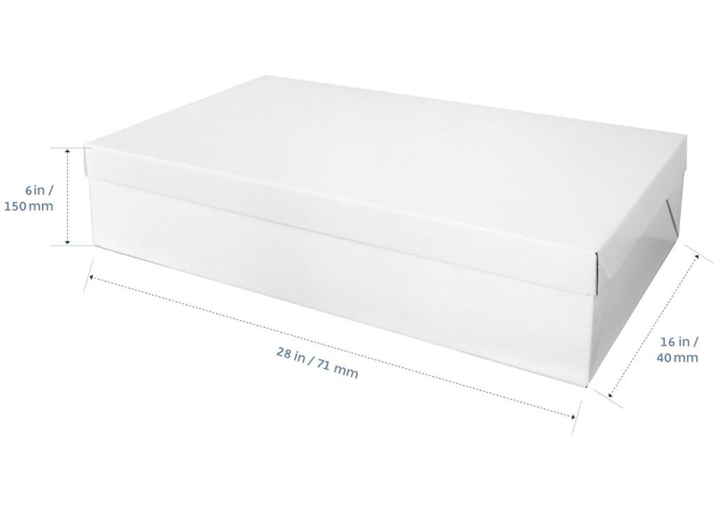Rectangle Cake Box - 28x16in (Full Slab) – Cake & Kitchen
