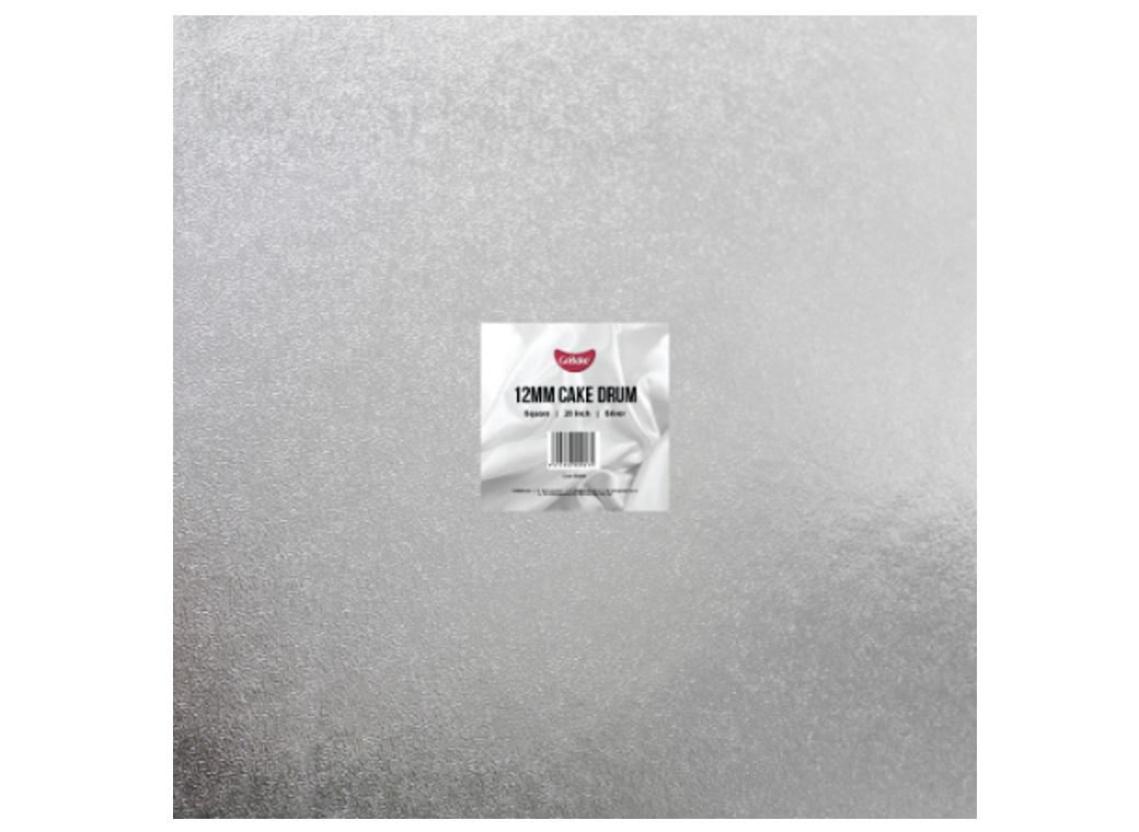 Drum Board 12mm - Silver Square 20in – Cake & Kitchen