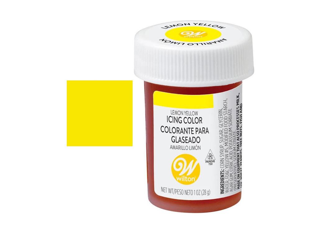 Wilton Lemon Yellow Icing Colour – Cake & Kitchen
